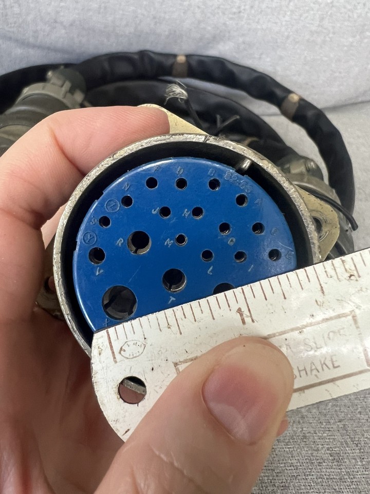 HIGH POWER AMPHENOL MATED CONNECTORS MS3106A & MS3100A 32-6 | eBay