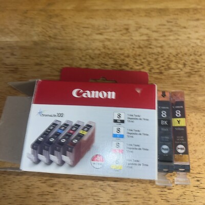 Canon CLI-8 Ink Tank 2 Pieces - Yellow/Black | eBay