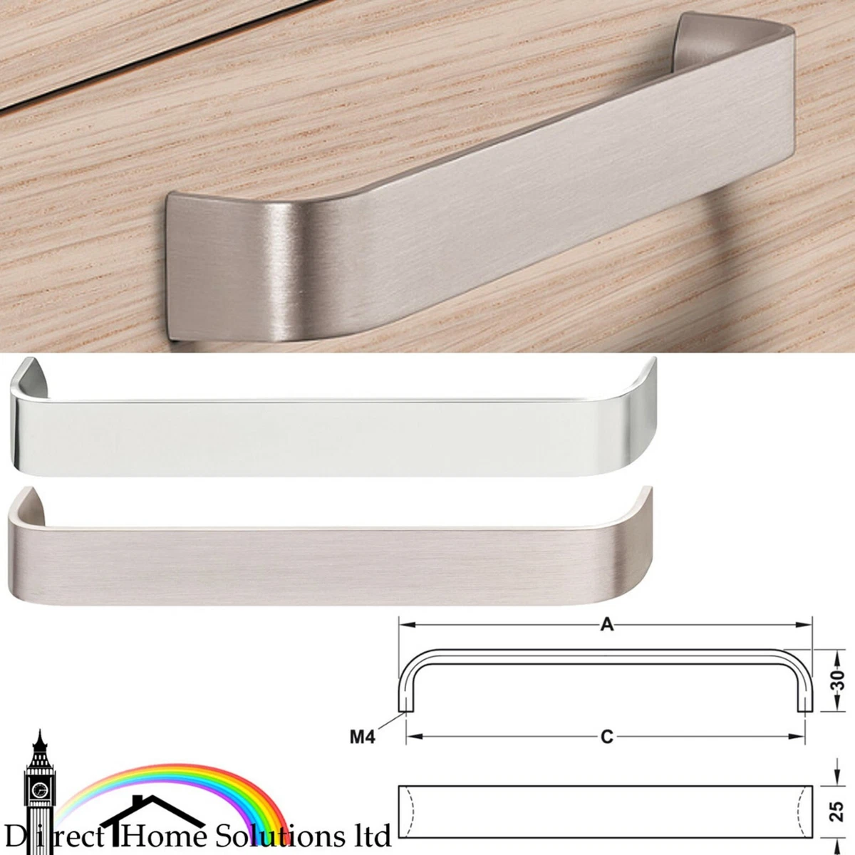 Hafele Polished Chrome Cabinet Pulls | Cabinets Matttroy