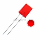 30PCS 2*5*7mm 2x5x7MM 2Pin Square Red Light LED Diode LED Lamp Bulb | eBay