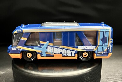 Matchbox Swift Shuttle Bus Airport Bus 🔵 Blue MB1016 1:64 Diecast ...