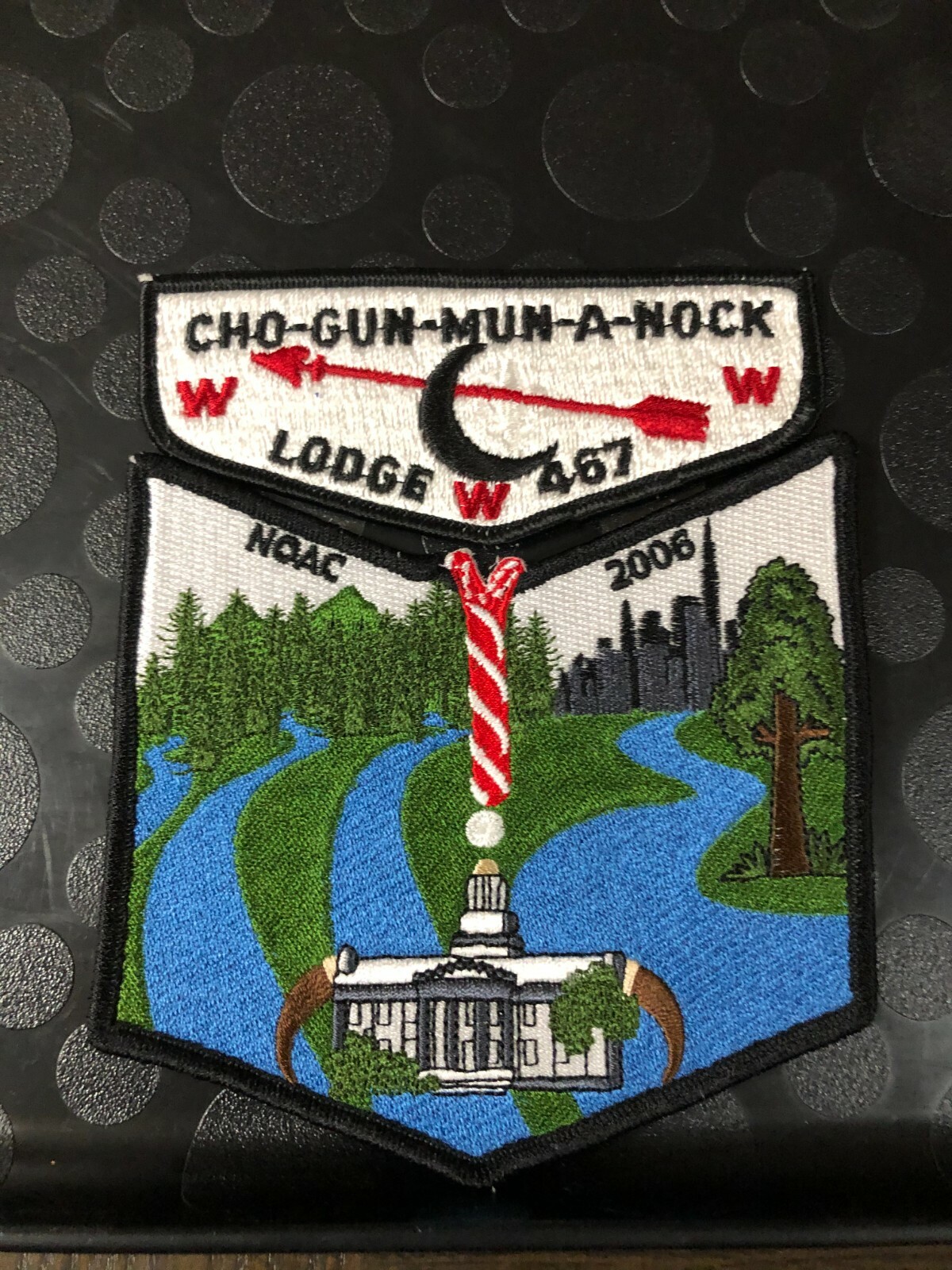 OA CHO-GUN-MUN-A-NOCK LODGE 467 2006 NOAC TWO PIECE SET | eBay