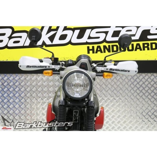 Barkbusters Handguard Kit + VPS-003 White Plastics 2022- Royal Enfield ...