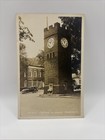 1940s Hudson Ohio Clock Tower & Bank, RPPC Postcard | eBay