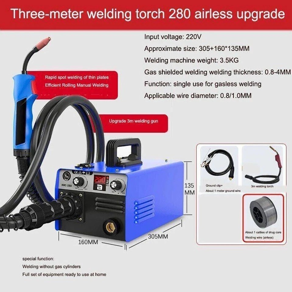 Laser Small Handheld Carbon Dioxide Gas Protection Welding Machine NBC ...