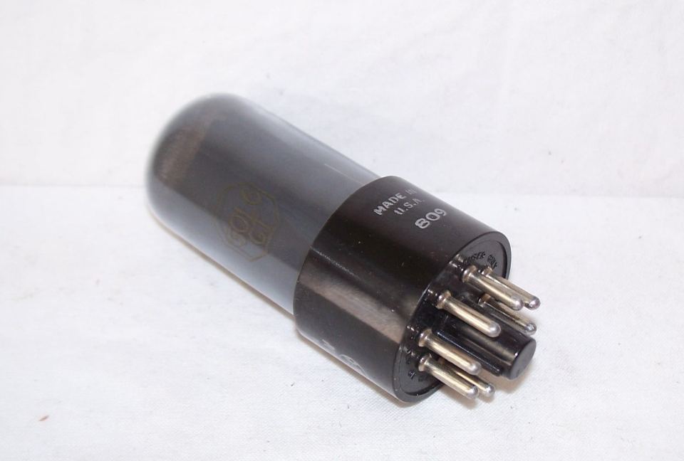 RCA 50L6GT tube,tested strong!,smoked gray glass,AA5 radio,50L6 | eBay