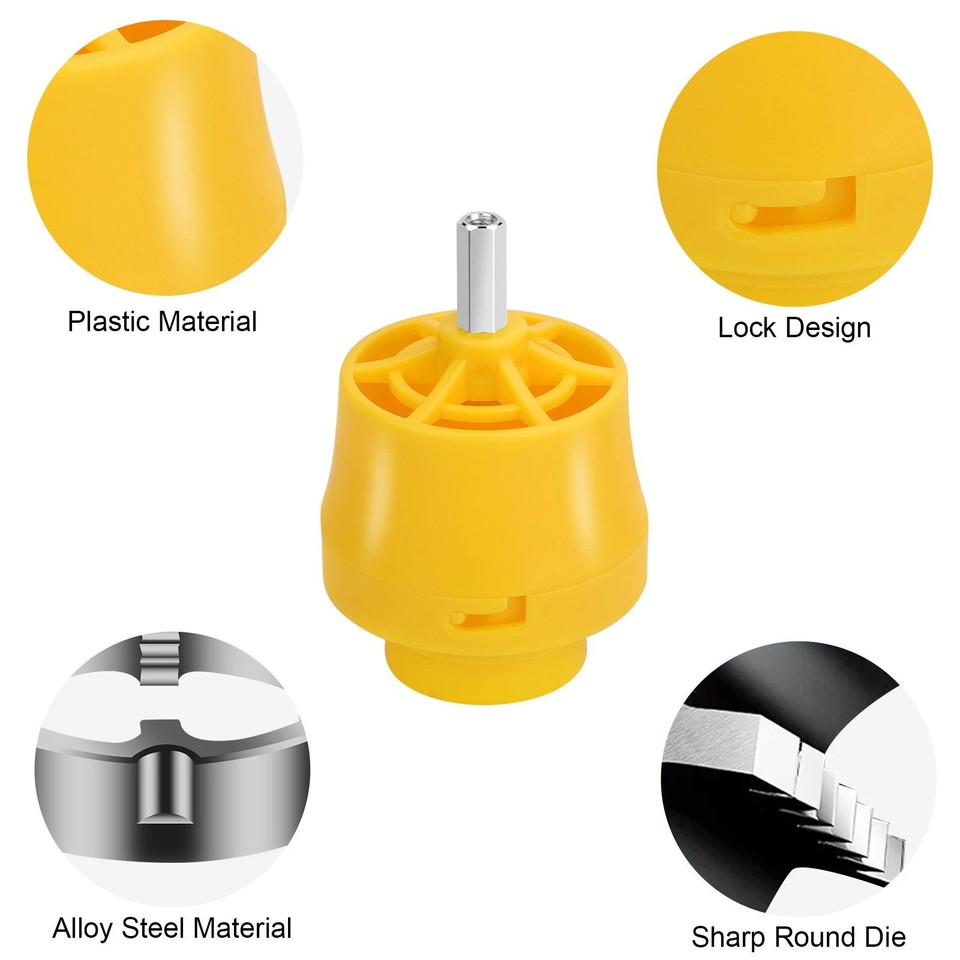 1PC PVC Thread Maker Tool Pipe Threader Plumbing Tool with 3 Dies ...