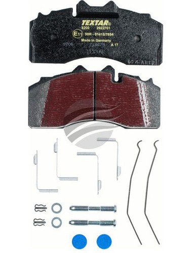 Textar Commercial Pad For BPW (2922701) | eBay