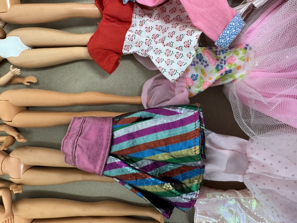 Vintage Mattel Hasbro Doll 1960s 80s Bundle Barbie Friends Clothes ...