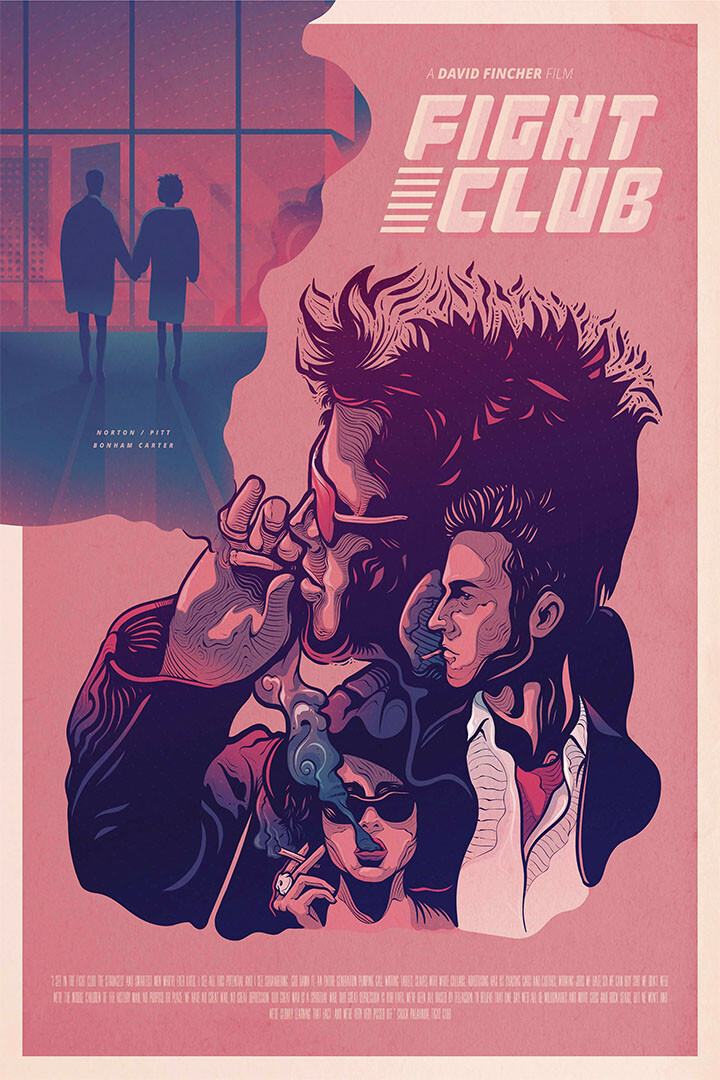 Fight Club Painting