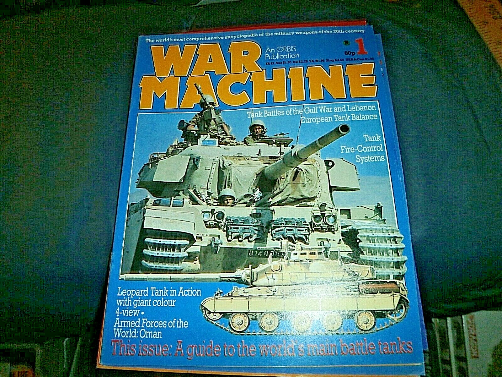 War Machine Magazine 1 1985 GUILD TO MAIN BATTLE TANKS MODERN | eBay
