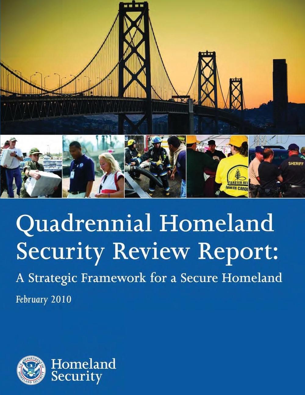 Quadrennial Homeland Security Review Report: a Strategic Framework for ...