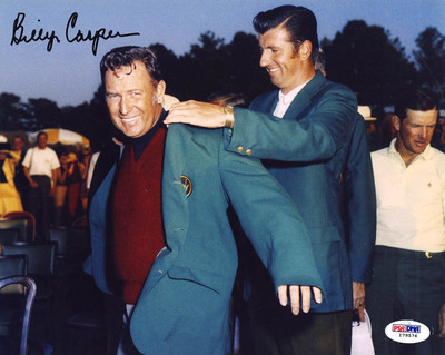 Billy Casper SIGNED 8x10 Photo Masters PGA Tour MUST SEE PSA/DNA ...