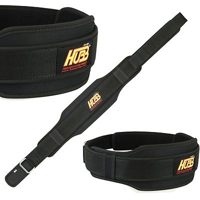 WEIGHT LIFTING BELT BODY BUILDING BELT DOUBLE BACK SUPPORT FITNESS BELT ...