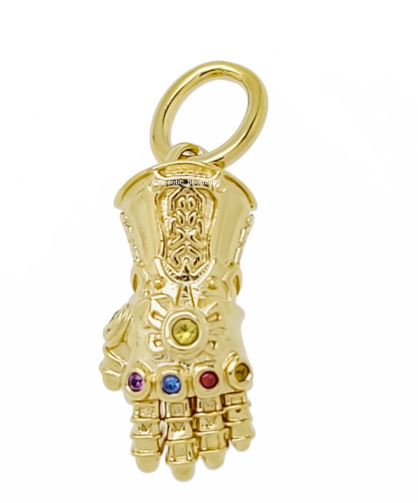New Authentic PANDORA Gold Marvel The Avengers Infinity Gauntlet Charm ...