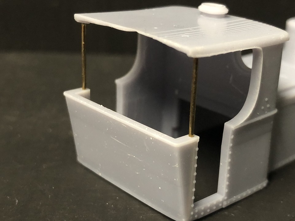 OO9/009 100 HP Sentinel Steam (Fry) Locomotive fits the Kato chassis 11 ...