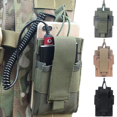 Tactical Radio Holder Case Molle Radio Holster Military Heavy Duty ...