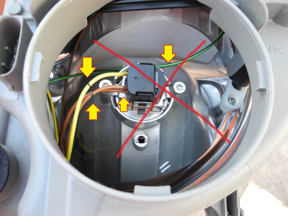 Right Headlight Wiring Harness Repair For W211 E280 E300 E320 E350 E550 ...
