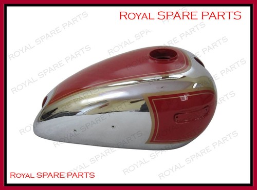 Ariel 500cc Red Painted Chrome Gas Fuel Petrol Tank | eBay Australia