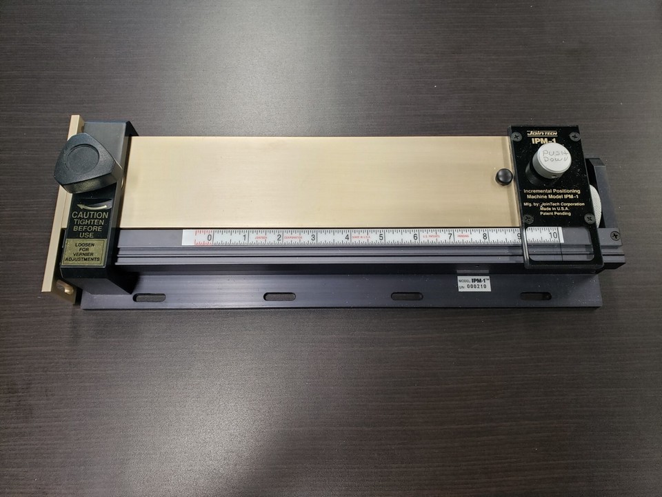 JOINTECH IPM IPM-1 Incremental Positioning Machine Router Fence with ...