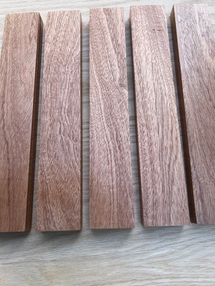 Solid Sapele Slats Wall Decoration Slatted Fence Panel Cladding 1.5m ...