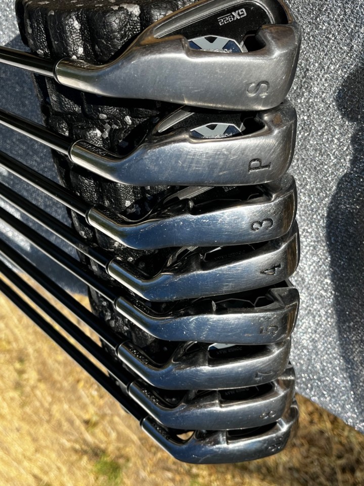 gigagolf gx922 adx 80 power max right handed golf clubs irons full set ...