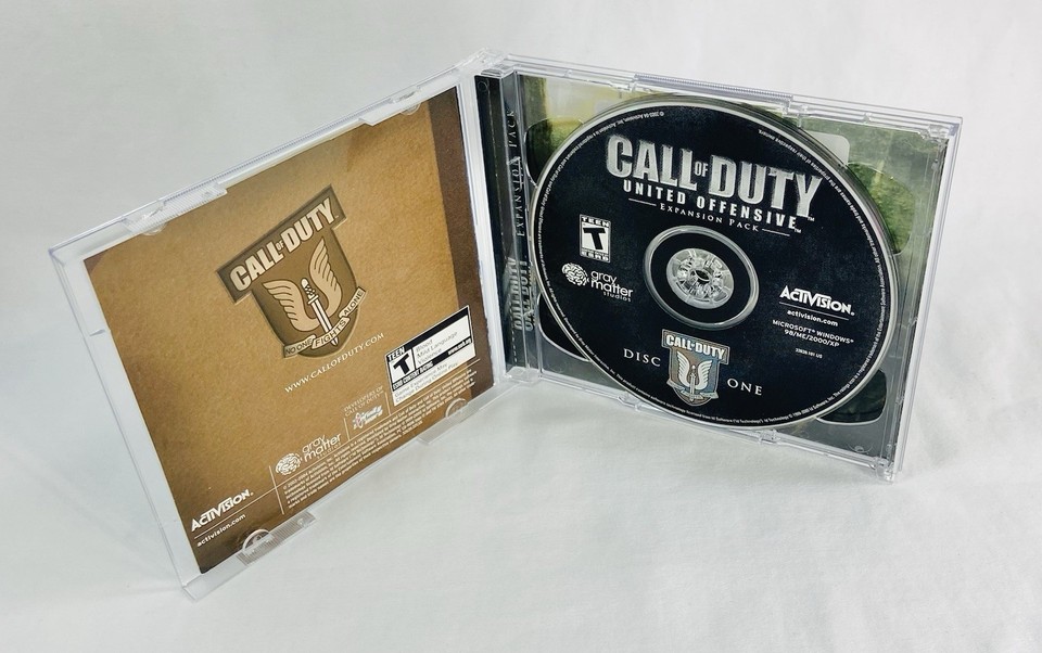 Call Of Duty United Offensive Expansion Pack PC CD-ROM 2-Disc Game w ...