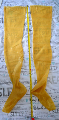 Chlorinated Fetisso Transparent / Translucent Latex Stockings Medium ...