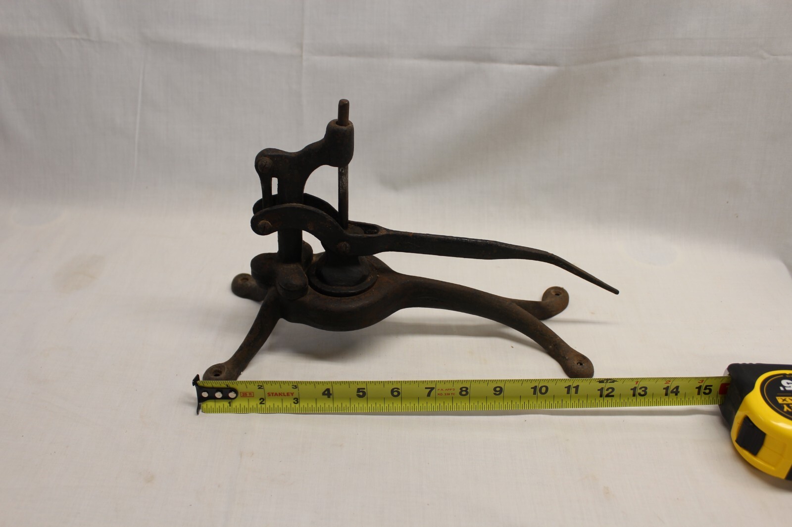 Antique Iron Unknown Press, Capper Vintage Tool Old Collectible Tools ...