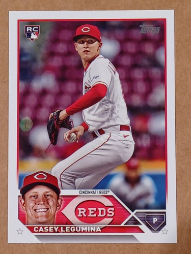 2023 Topps Update #US277 Casey Legumina Rookie Cincinnati Reds Baseball ...