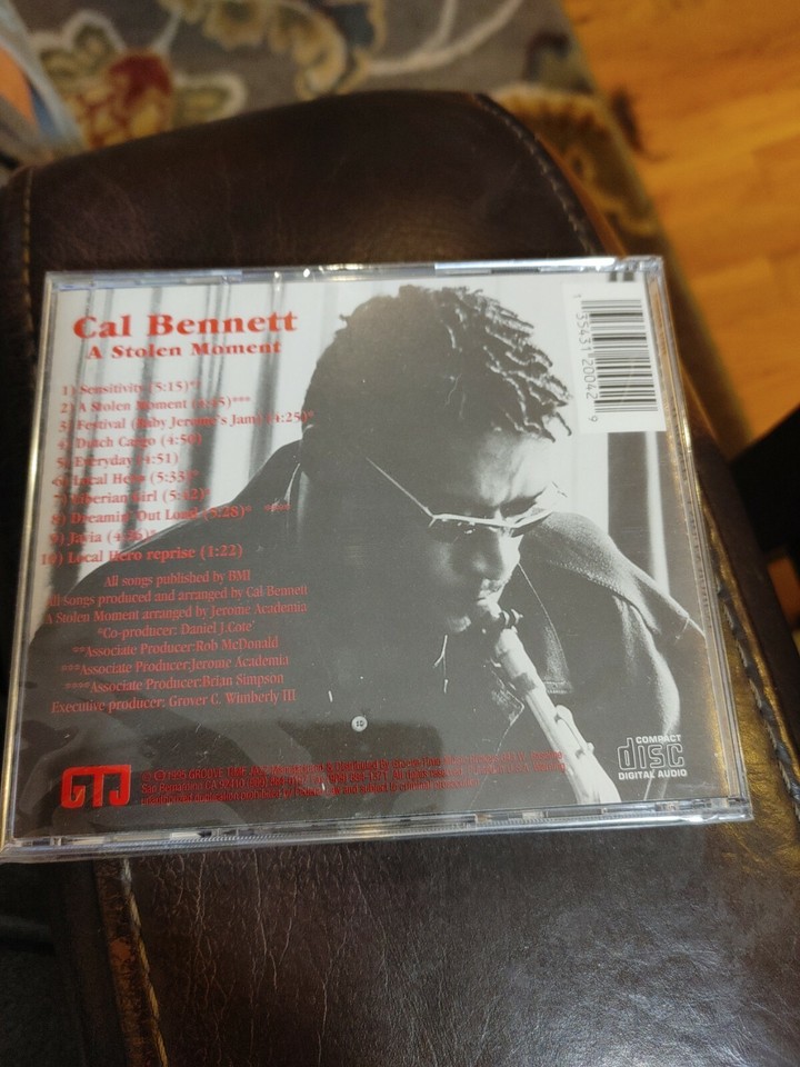 Stolen Moment by Cal Bennett (CD, Feb-1996, Groove Time) 135431200429| eBay