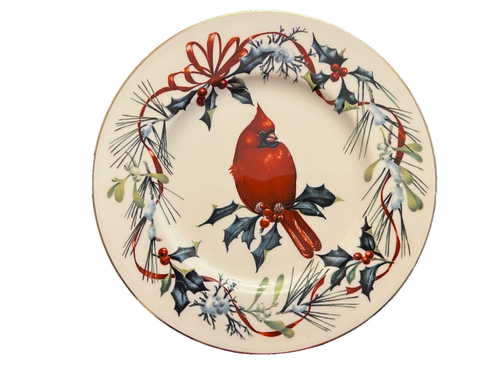 Lenox Winter Greetings Cardinal 9in Accent Plate for sale online | eBay