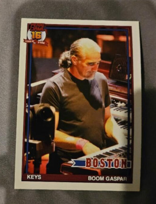 2016 Boom Gaspar Pearl Jam Boston Fenway Park Trading Baseball Card ...
