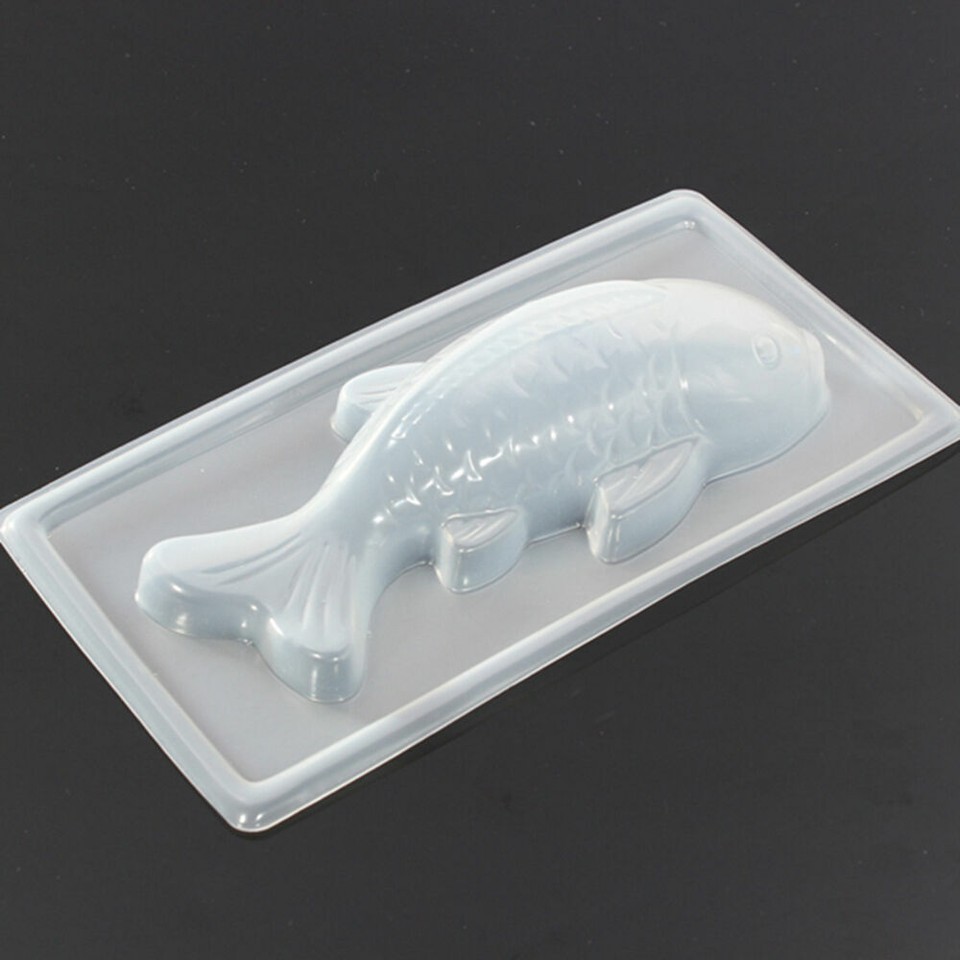 Fashion Fish 3D Cake Chocolate Mould Handmade Sugarcraft Baking Tool ...