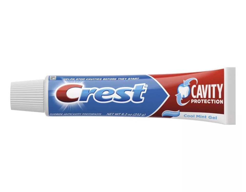 Crest Toothpaste Liquid Gel Cavity Protection, Mint Flavor, 8.2oz, 5 ...