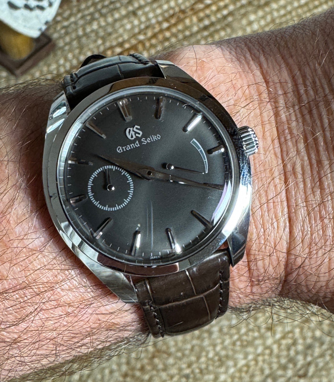 GRAND SEIKO SBGK009 39MM Full Set + GS Leather Strap … - Gem