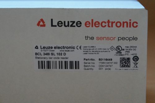 Leuze Barcode Reader BCL 348i SL 102 D Part-No.: 50116449 | eBay