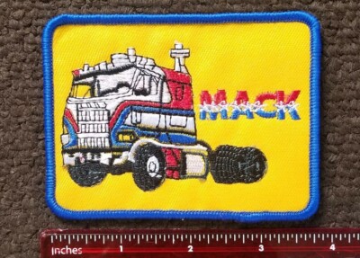 Vintage MACK TRUCK SEMI TRUCK Patch - Trucker / Freight / Tractor Truck ...