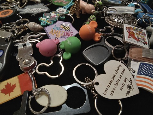 95 Pieces Of Old To Now Keychains Lot | eBay