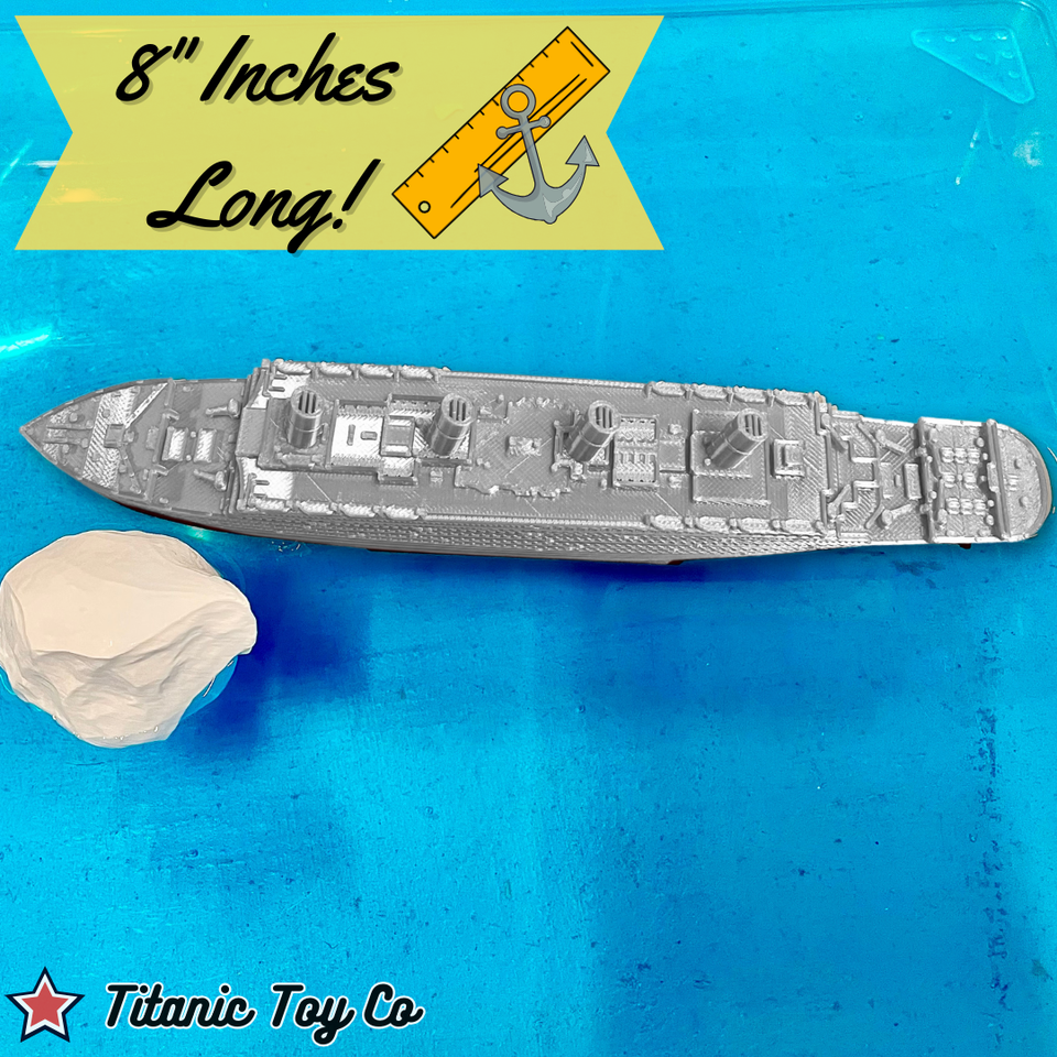 SilverTanic Titanic Bath Boat And Pool Toy, Titanic Model Titanic Toy ...