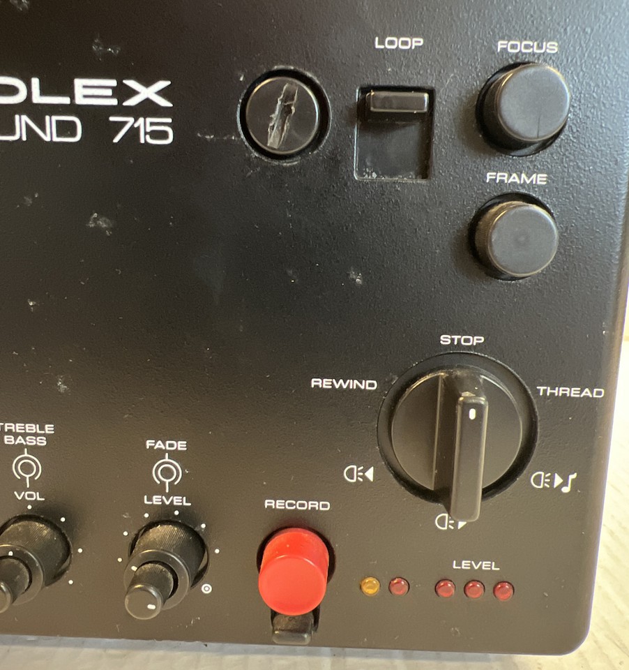 Rare 1978 Bolex Sound 715 Twin Track Super 8 Cine Film Projector ...