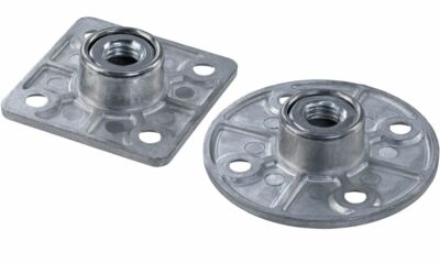 Mounting Plate Screw Plate Thread Plate M8 / M10 Table Legs Furniture ...