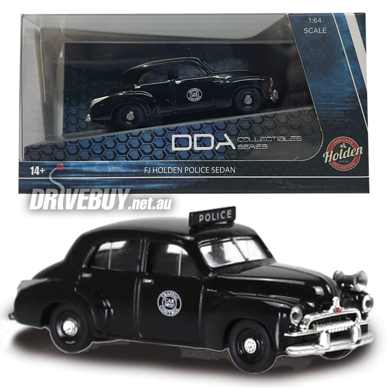 DDA HOLDENS 1/64 FOUR PACK - FX UTE - FX WAGON - FJ POLICE CAR- FJ ...