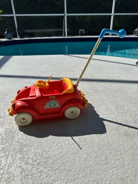 Vtg Cabbage Patch Kids 1987 Convertible Volkswagen Bug Fun Car Stroller ...