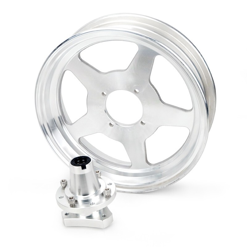 Front Wheel Rim With Hub 3*70MM For Honda Ruckus Zoomer Ice Bear Maddog ...