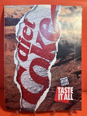 1993 Diet Coke taste it all MAGAZINE AD/Print ad/Promo | eBay