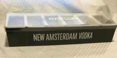 New Amsterdam Vodka 6 Compartment Condiment Bar Box Fruit Tray, NEW ...