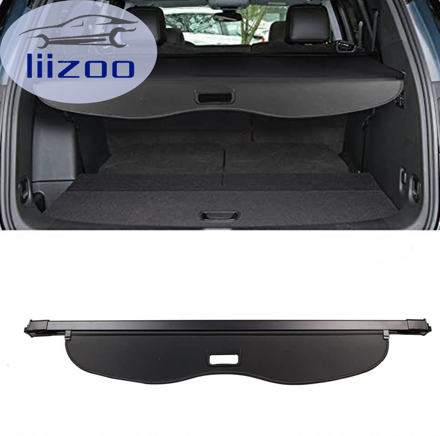 Fits Chevrolet Blazer 2019-2023 Retractable Trunk Cargo Cover Security ...