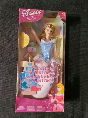 New Vintage 2002 Mattel Disney Princess Party Sleeping Beauty 11.5 ...
