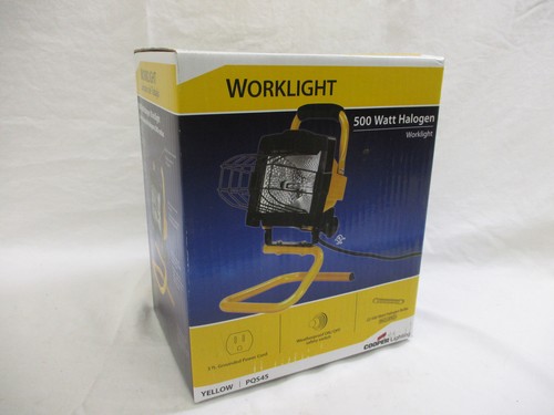 *NEW* COOPER LIGHTING PQS45 WORKLIGHT 500W HALOGEN | eBay